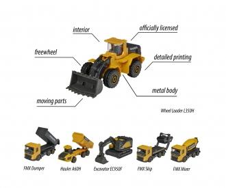 Volvo diecast construction models store
